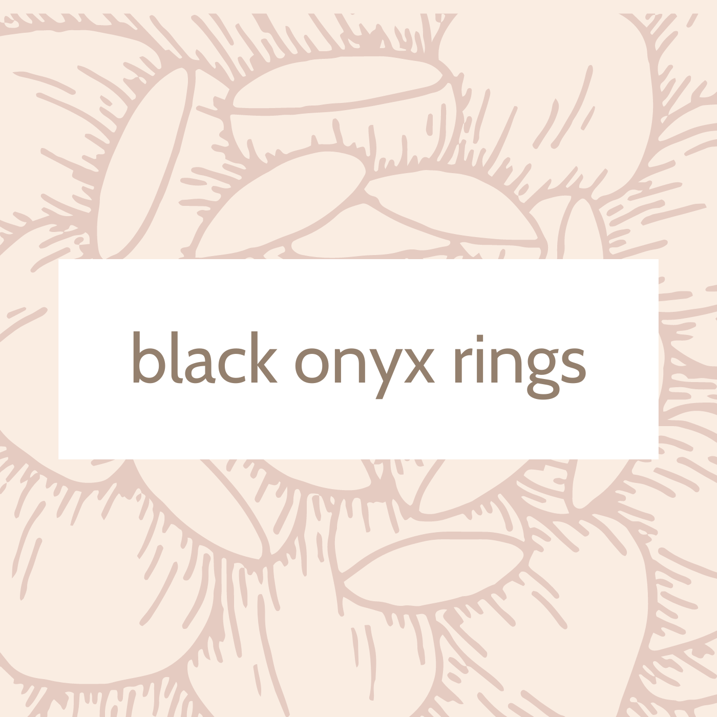 Black Onyx Rings – Kherish